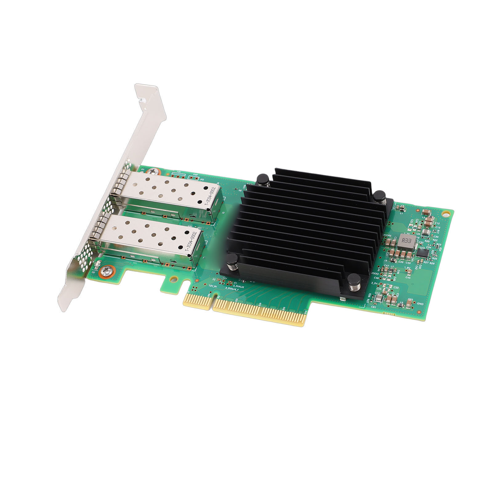 Сетевая карта PCI Express 3.0 X8, 2 порта 25G SFP28, 2-портовая сетевая карта Ethernet с набором микросхем ConnectX 5 EN