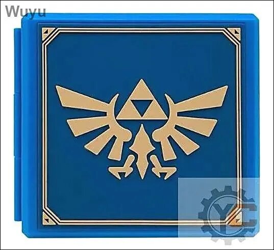 Кейс для хранения 12 картриджей Nintendo Switch (Zelda Hyrule Crest)