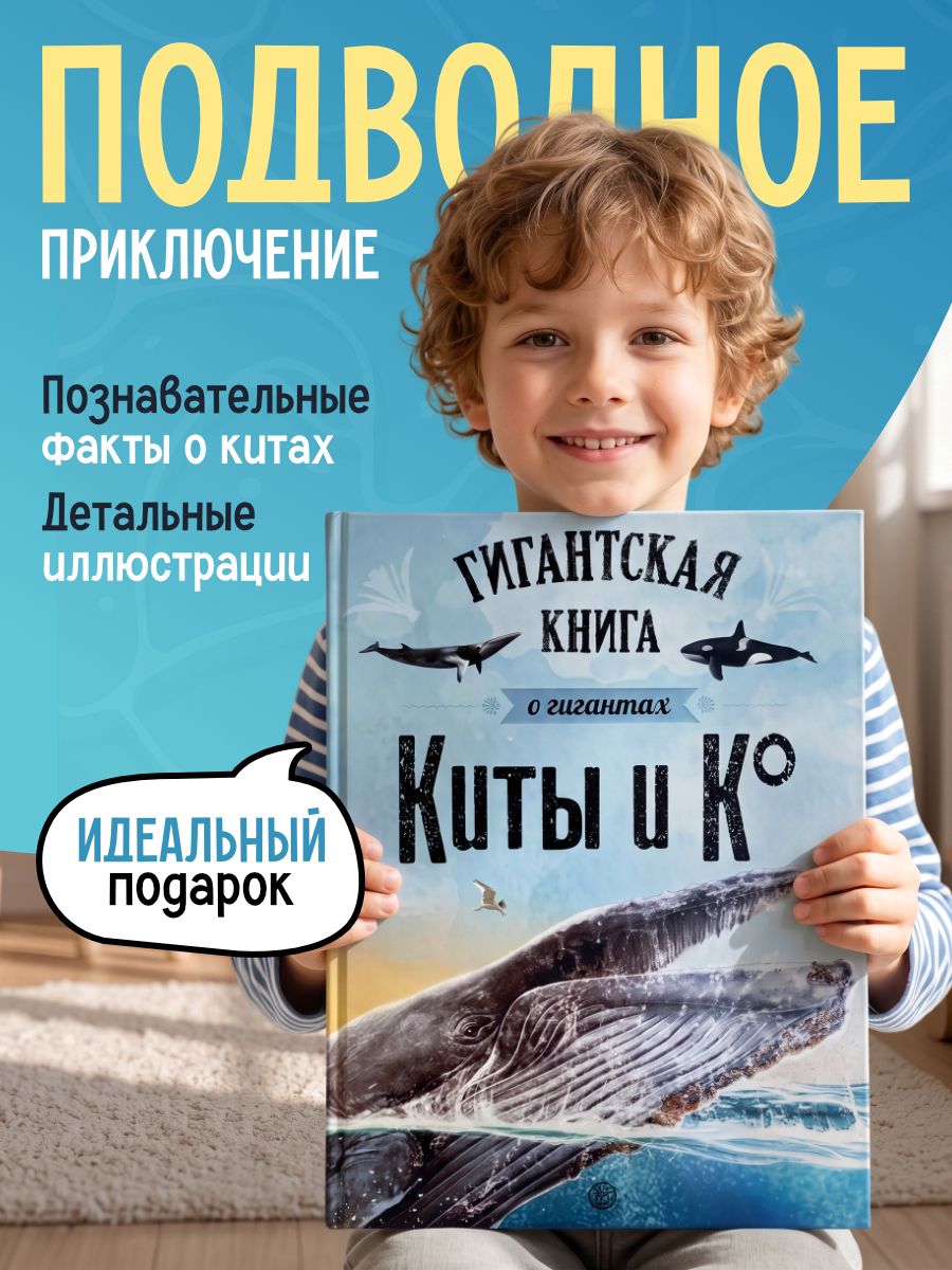 Киты и Ко. Гигантская книга о гигантах