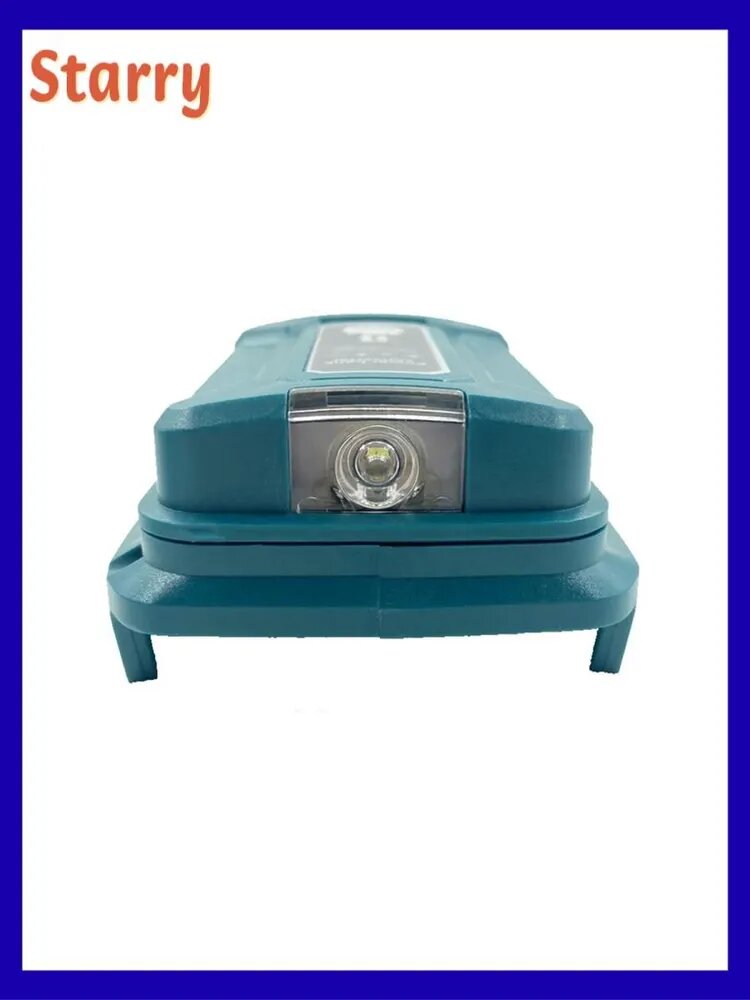 Адаптер для Makita 18V с USB-выходом и фонариком, быстрая зарядка аккумулятора