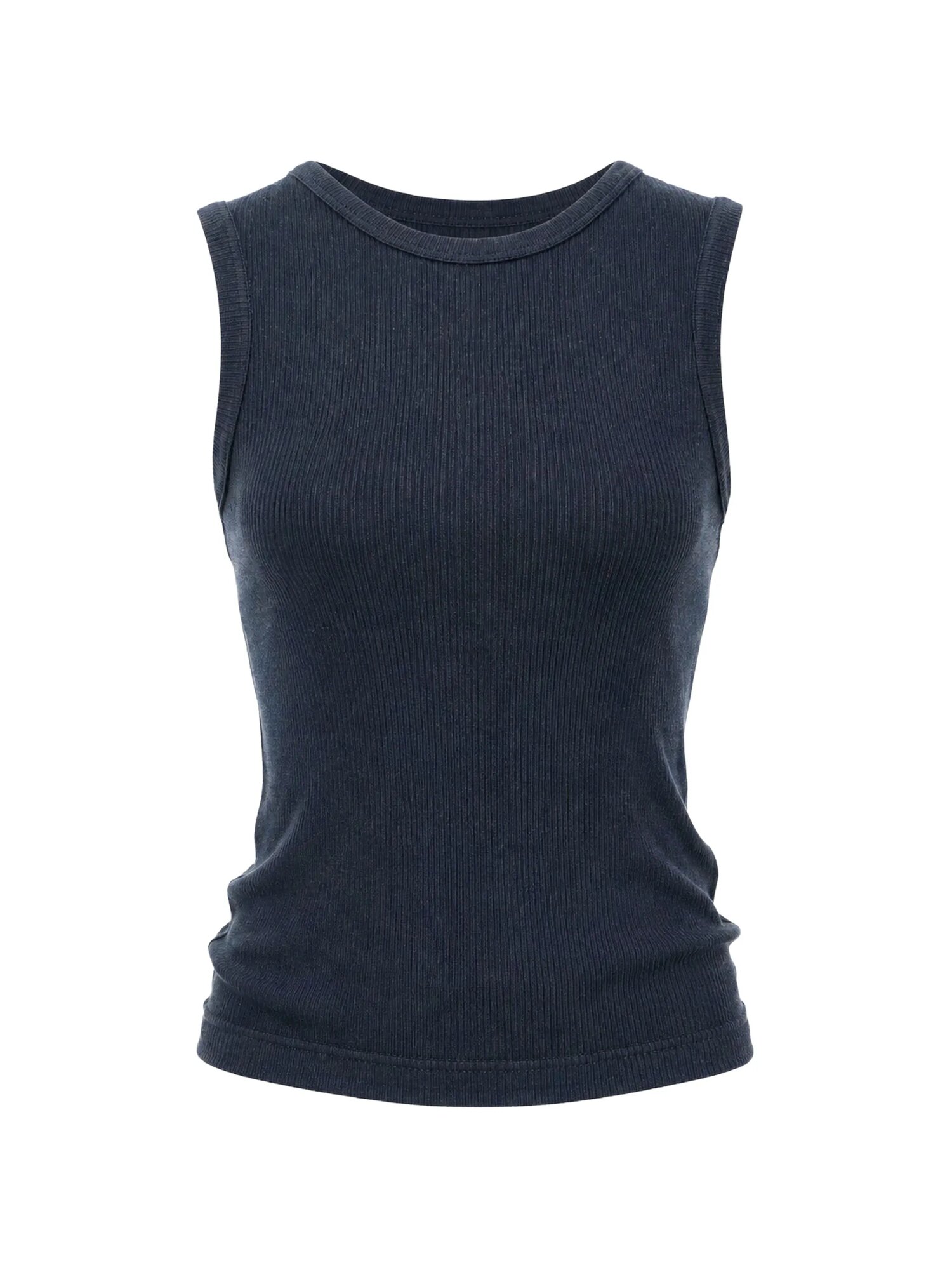 Топ muller of yoshiokubo Twist-back ribbed-knit top