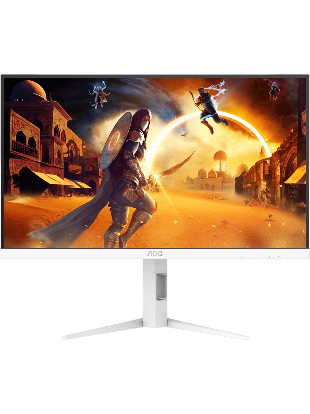 Монитор AOC Q27G4/WS 27" 2560x1440, 200Hz, IPS, белый/серебристый