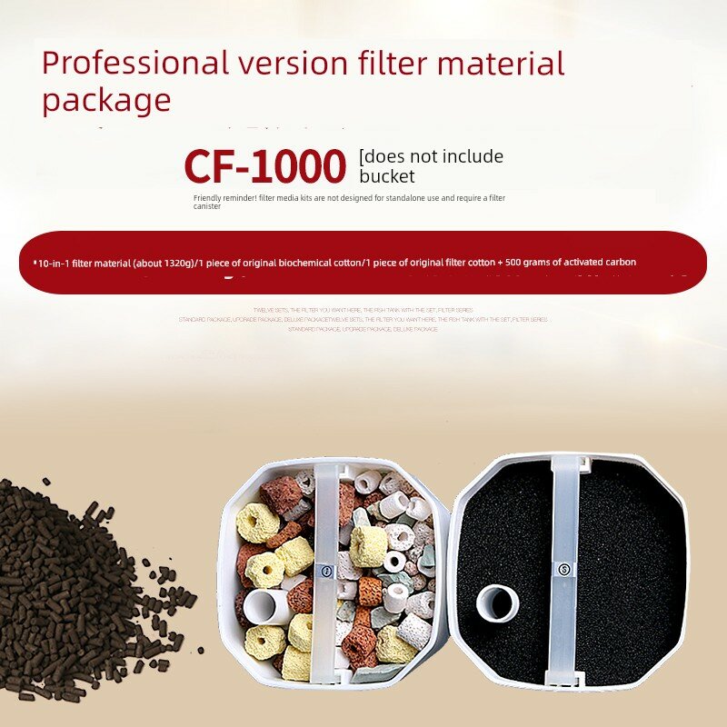Комплект фильтрующих картриджей CF-1000 Professional (резервуар не входит) - эффективная фильтрация