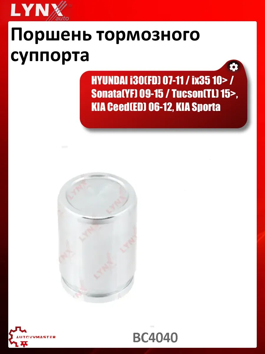 Поршень тормозного суппорта