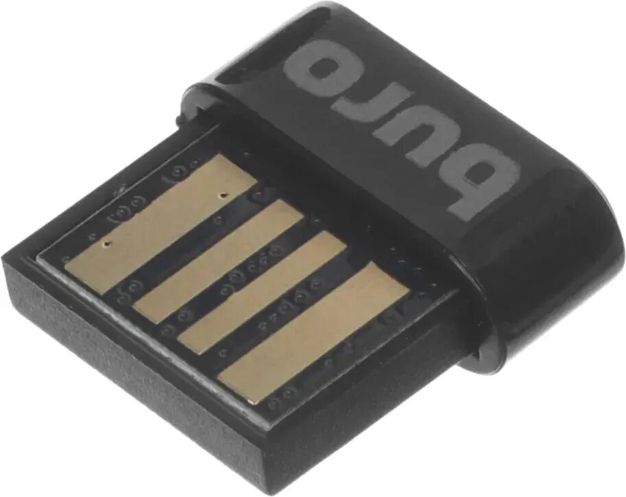 Bluetooth адаптер Buro BU-BT531-nano BT 5.3+EDR class 1.5, USB, 20м, черный