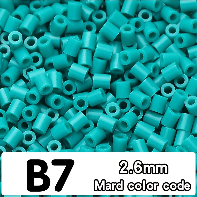 Бусины Hama Perler Beads 2.6 мм, цвет 1000Pcs-L82