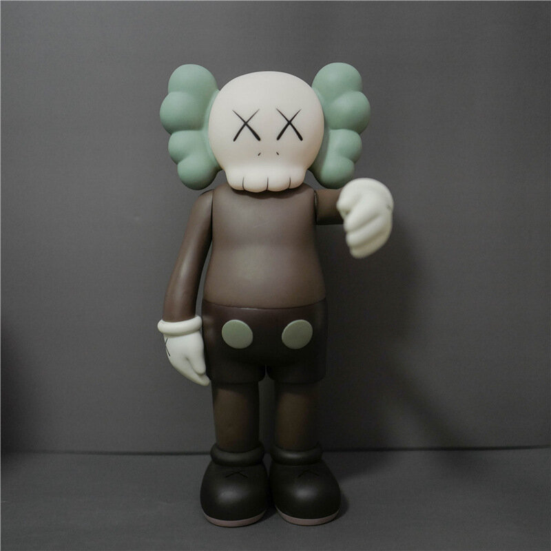 Фигурка KAWS Частичная Анатомия Трендовая Статуэтка Игрушка Цвет：37см Оригинал Кофейный [в коробке]