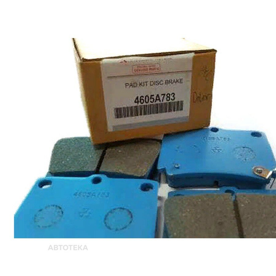 Колодки задние MITSUBISHI Pajero II/III/Pajero Sport MITSUBISHI 4605A783 MITSUBISHI 4605A783