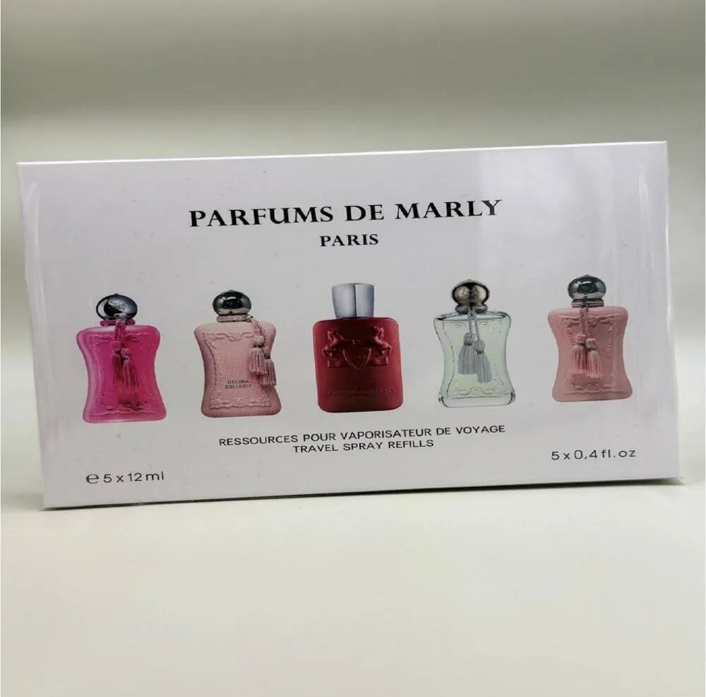 Подарочный набор парфюм Де Марли Делина 5*12мл; PARFUM DE MARLEY 5*12ml