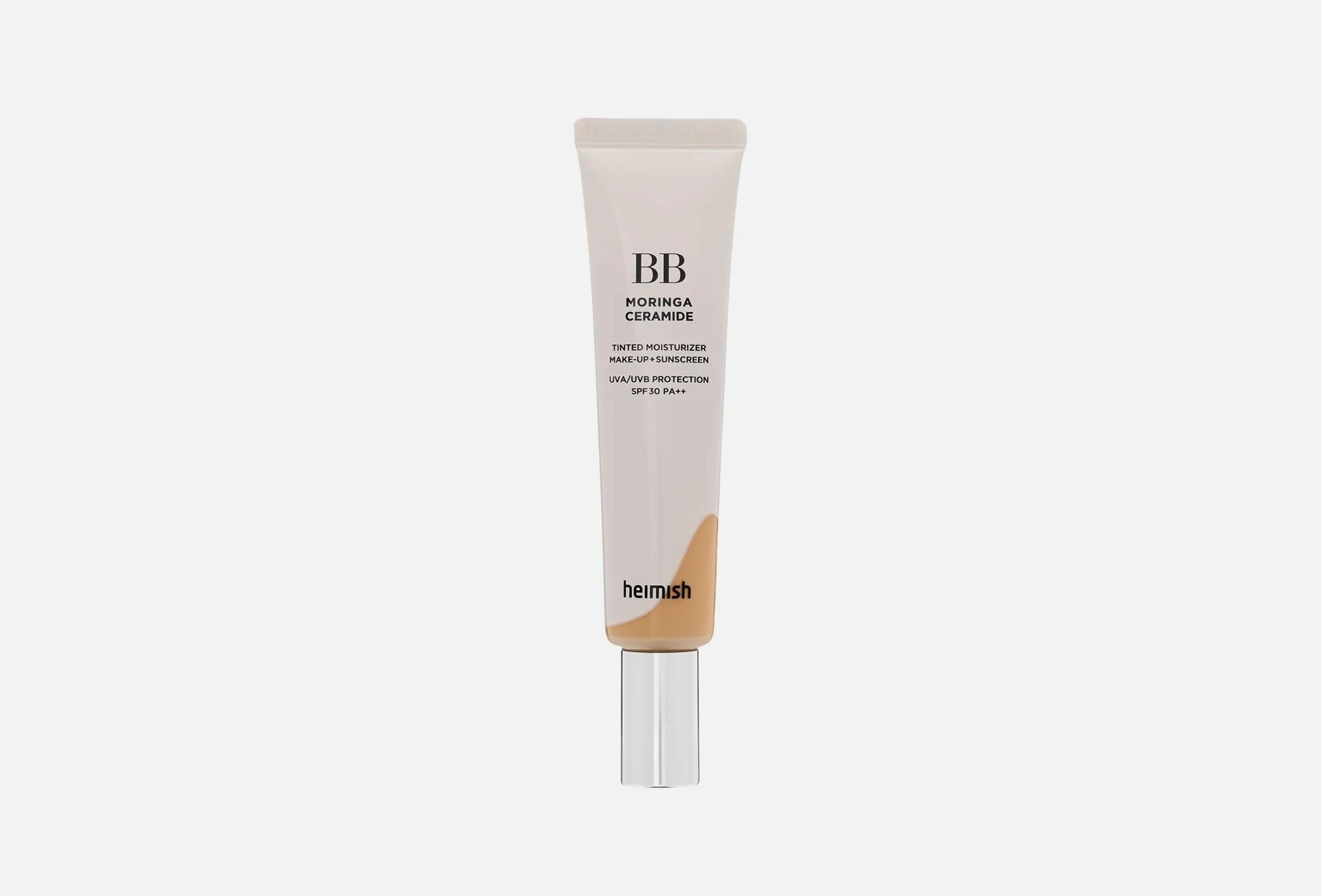Увлажняющий BB-крем для лица SPF30 HeimishMoringa Ceramide вес 30 г, цвет 27, Light tan