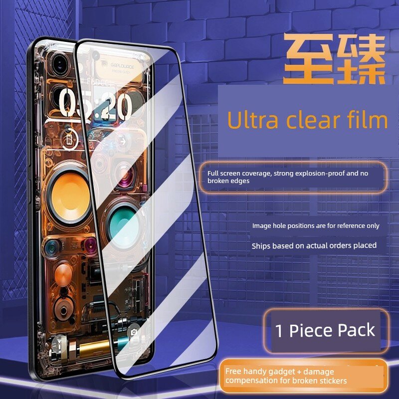 Redmi Turbo3 Улучшенная специальная антиэксплозивная пленка с супер защитой от отпечатков пальцев и гладкой без белого