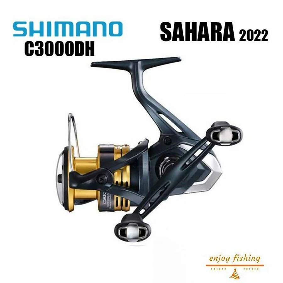 SHIMANO 2022 SAHARA C3000DH Спиннинговое катушка Подходит для Морская и пресной, Малайзия