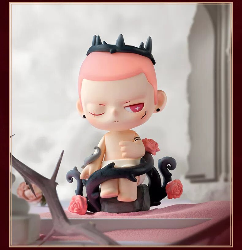 Фигурка Popmart KUBO серия Песнь Ангелов коллекционная игрушка слепая коробка PVC фигурка Stabbing Soft Heart