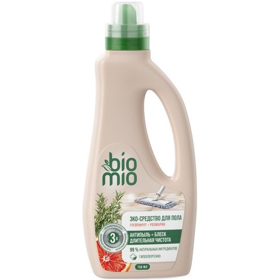 Средство для мытья полов BIOMIO ECO-FRIENDLY, 750 мл (7640245622303)