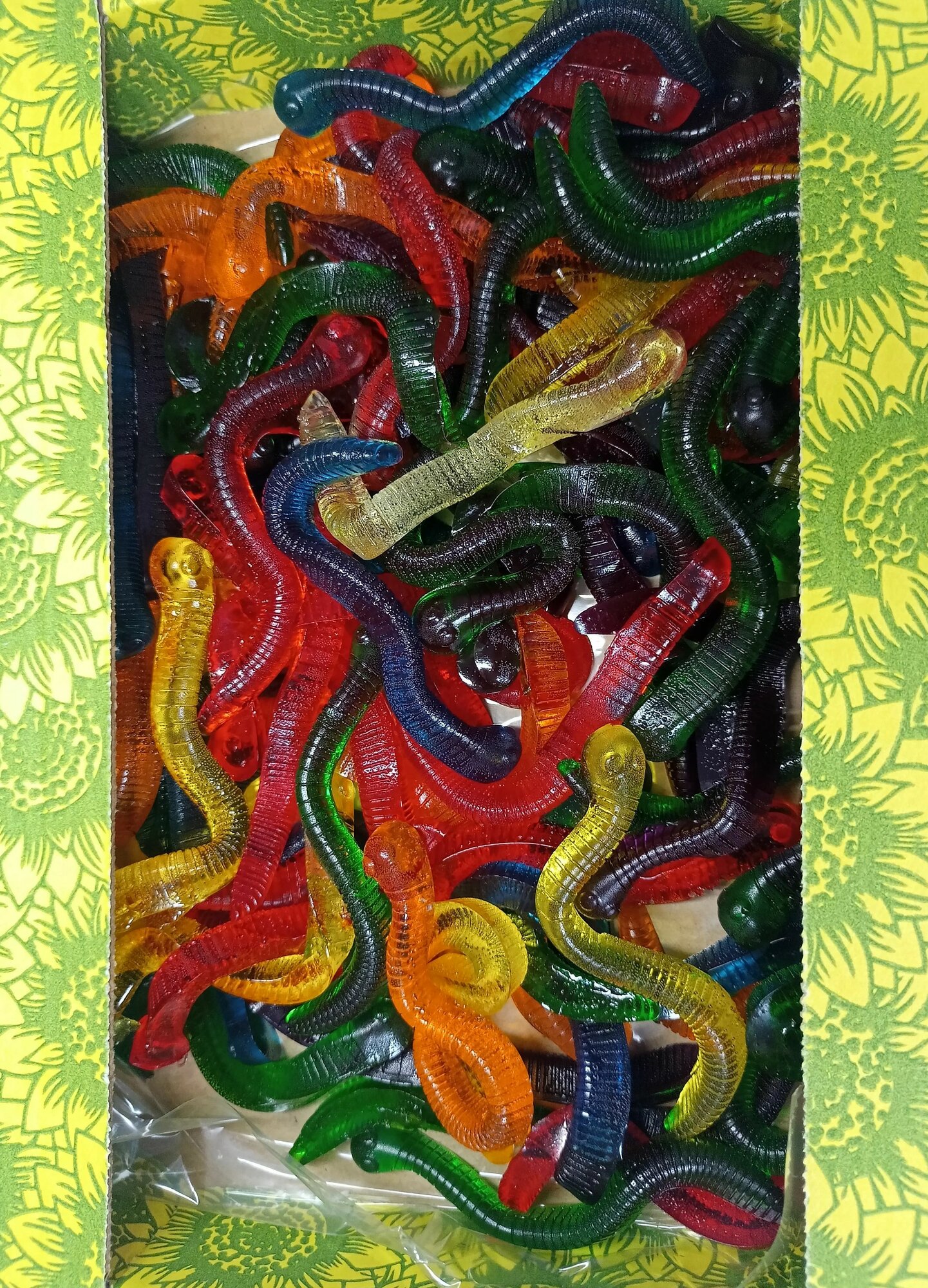 Натуральный жевательный мармелад "Черви"от ИП Трофимов В. В.