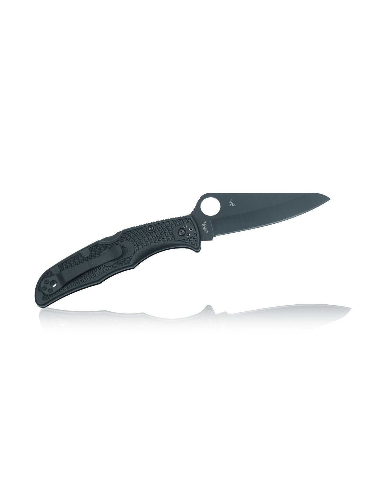 Нож складной Япония Spyderco Pacific Salt 2 (C91PBBK2), лезвие 95 мм, нож 222 мм, сталь H-2, рукоять нейлон, Япония