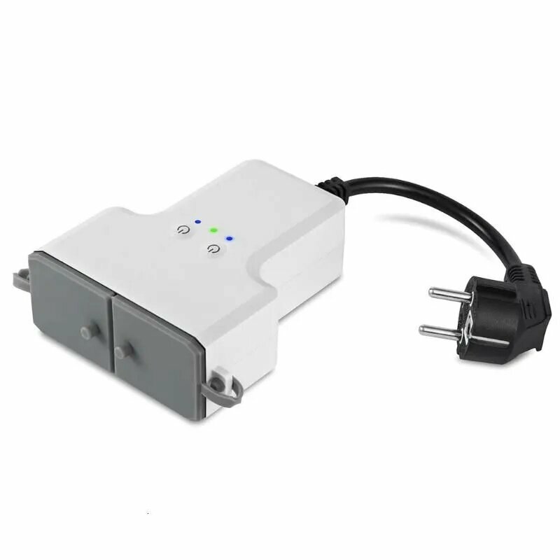 Умная розетка для улицы с двойным WiFi, Белый