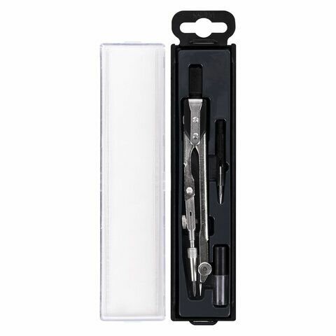 6 шт. Готовальня 3 предмета, пластиковый пенал, GLOBUS, НЧ3-60-30