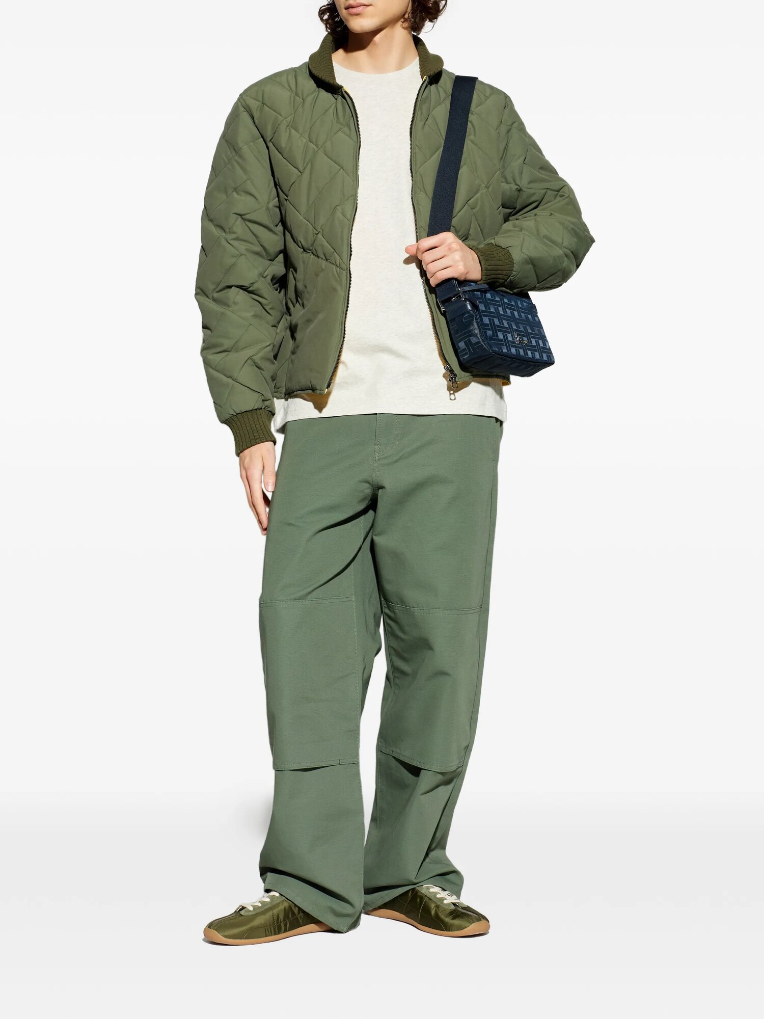 Куртка KENZO, размер 52, green — фото 1