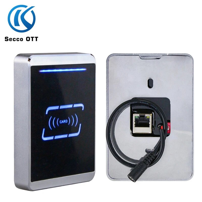 Водонепроницаемый TCP/IP сетевой кард-ридер Ethernet mifare металлический считыватель RJ45 порт RFID-считыватель 13,56 МГц система контроля доступа Стабильный