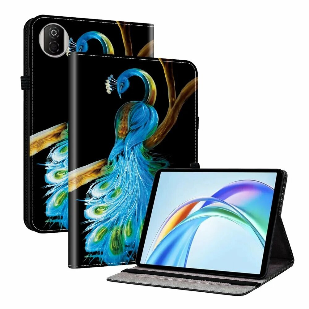 Чехол премиальный для планшета Honor Pad X7(8.7")Хонор Пад Х7 Чисто - Многоцветный дизайн / С функцией подставки