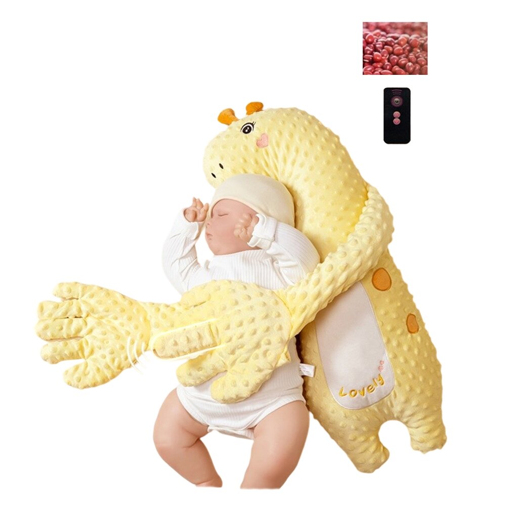Успокаивающее средство для сна, успокаивающая рука, функция автоматического похлопывания с / без 44 песен для новорожденных и малышей младшего возраста