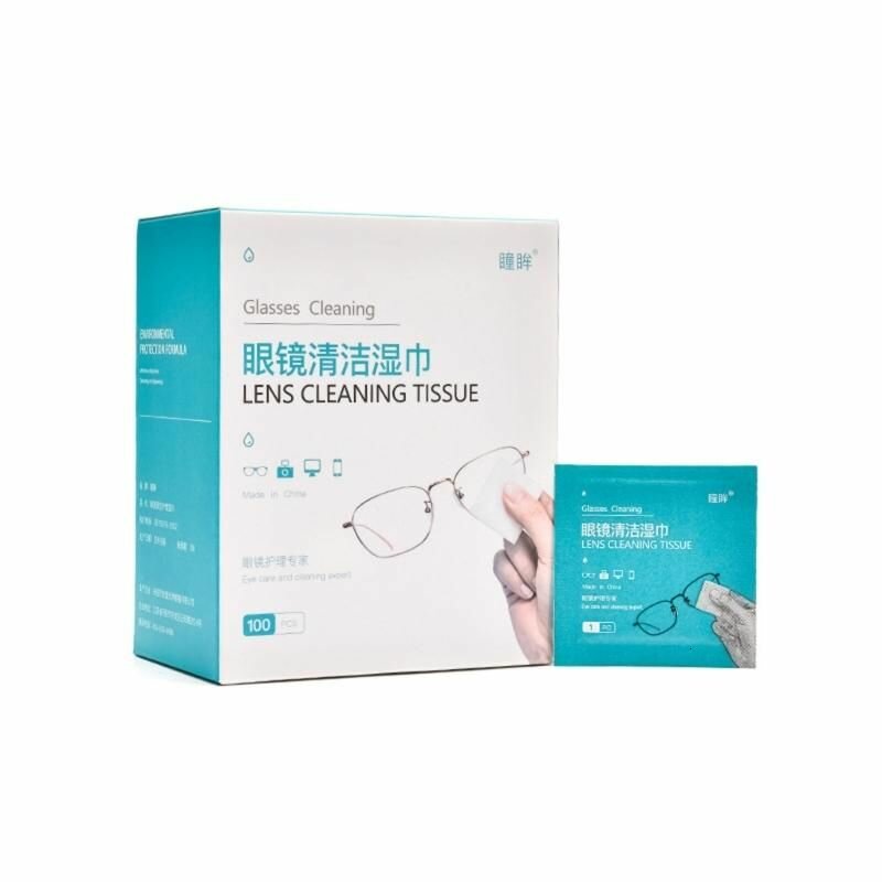 Салфетки для очистки линз, Защита от запотевания