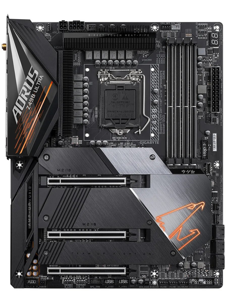 Материнская плата Z490 AORUS ULTRA - LGA 1200, DDR4