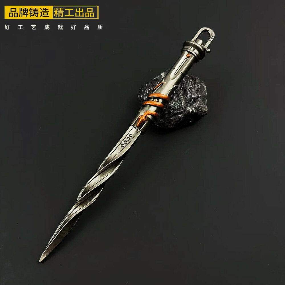 Товары для игры Dark Zone, складной нож Rui Rabbit, граффити, острое лезвие, бабочка, складная модель из сплава, фигурка, игрушка для творчества