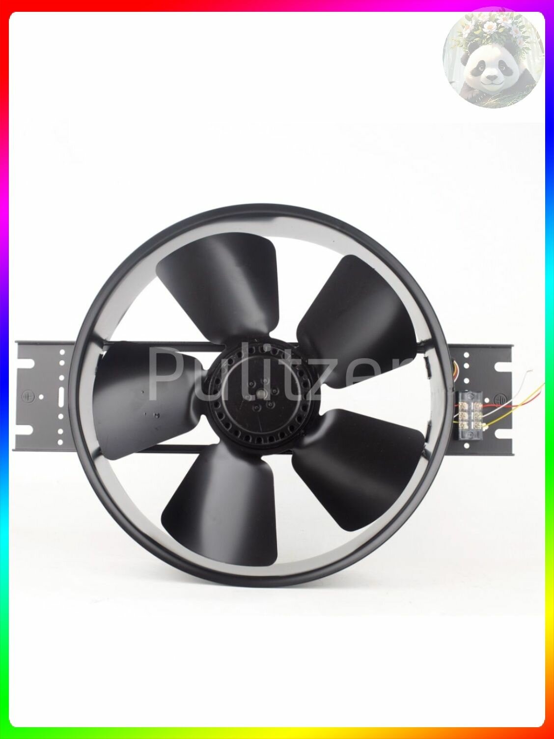 Вентилятор 250FZY4-D 380 В 40W с внешним ротором, осевой вентилятор 0.12A, 1300 об/мин, 12 м3/мин, 0.47мкФ/630 В