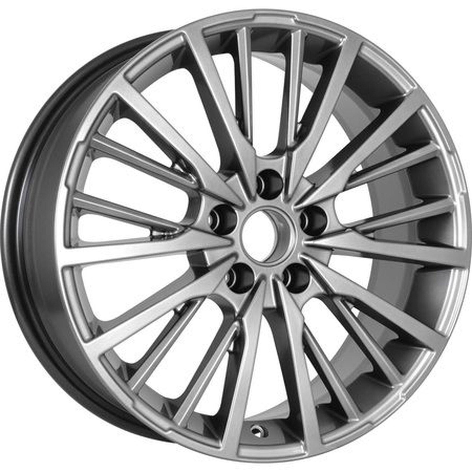 Колесный литой диск KDW KD1740 R17x7 5x114.3 ET50 CB54.1 Grey_Painted