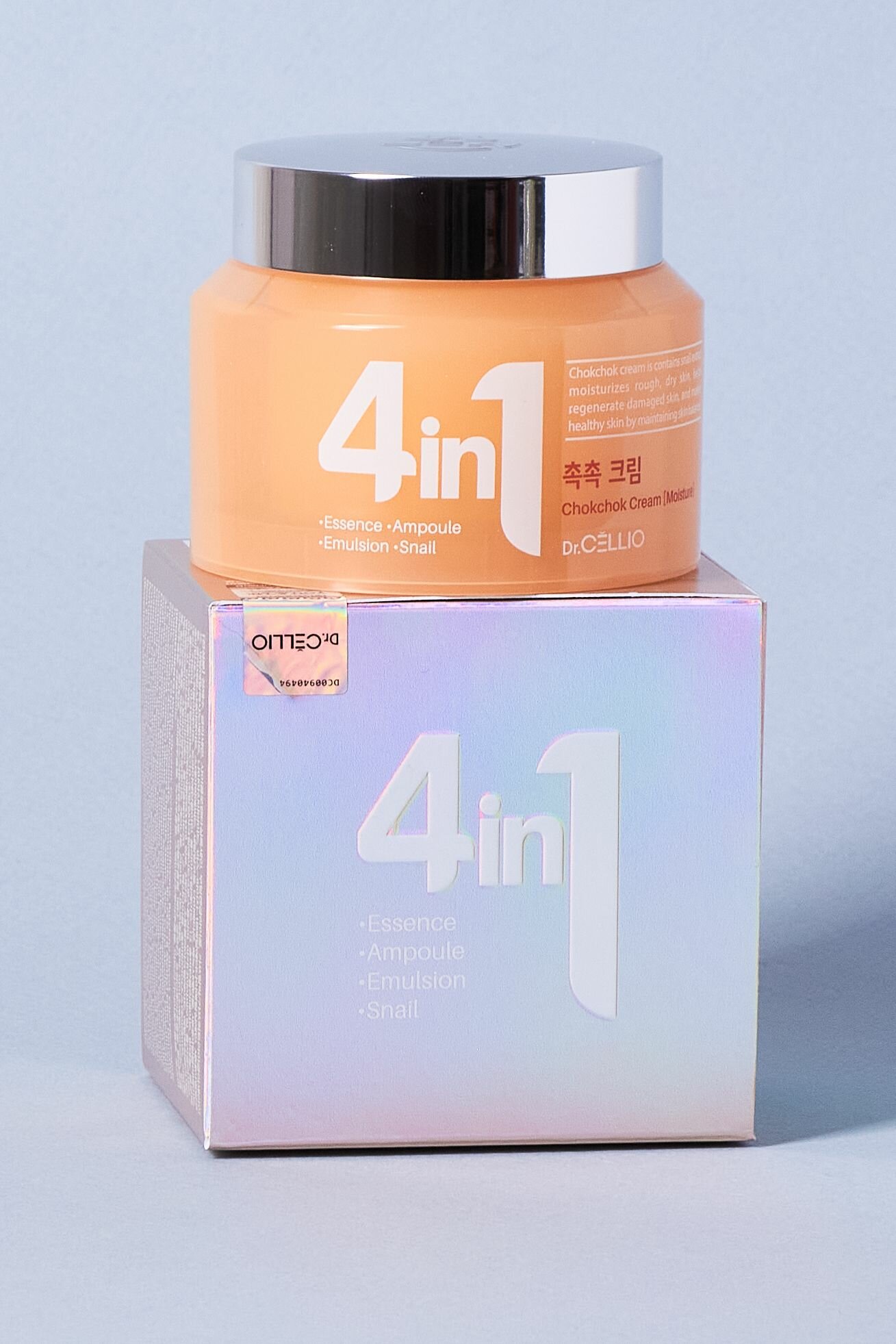 Dr. CELLIO Увлажняющий крем с муцином улитки 70мл Dr. G50 4 IN 1 Chokchok Cream Snail