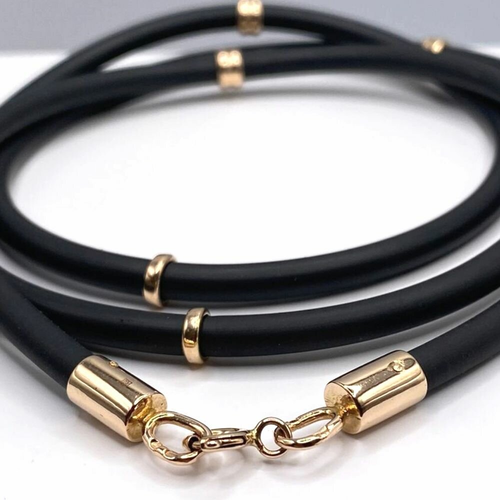 Шнур красное золото, 585 проба