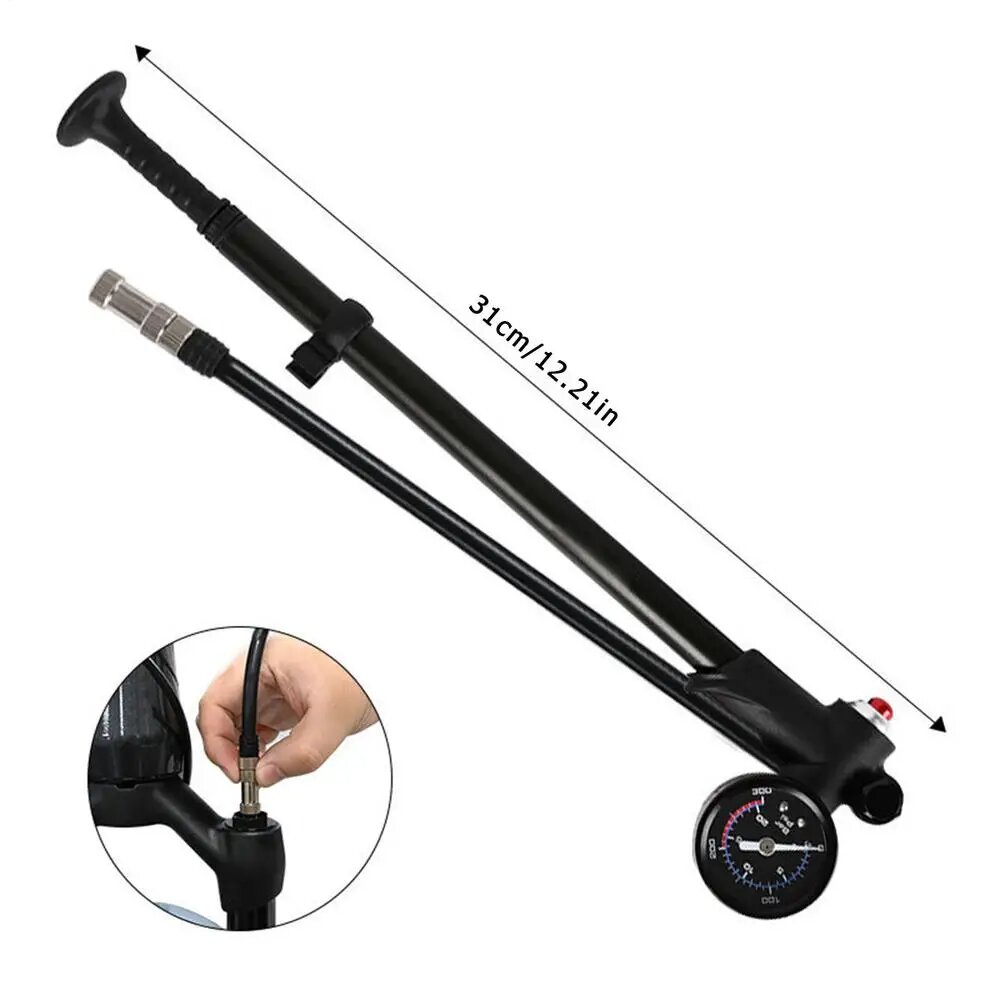 Насос для амортизаторов Bike Shock Pump 300 PSI