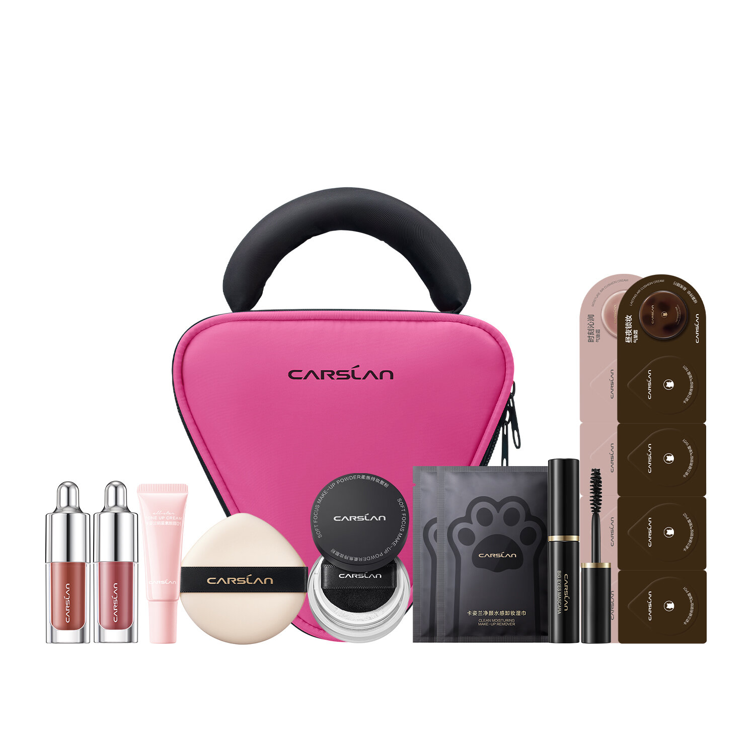 Магнитная рассыпчатая пудра женская Carslan 5706878, Portable Experience Clothing Sets-Loose Powders