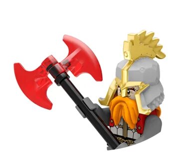 MOC Lord of the Rings Orc Potdemiel с топором, Цвет: 558