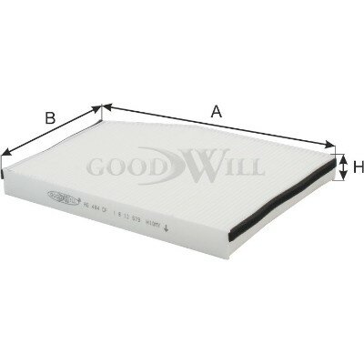 Фильтр салона GOODWILL AG484CF Ford Tourneo Custom 2012 2.2 Tdci 140 л. с. 09, 2012 - 05, 20180