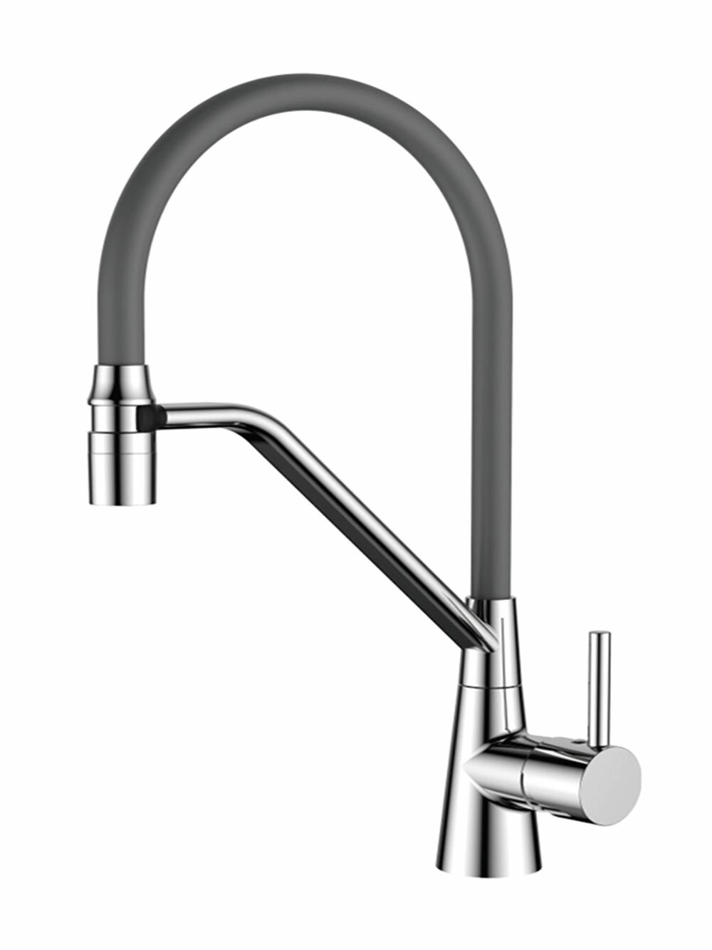 Смеситель для кухни с гибким изливом шлангом Ledeme L4397-9