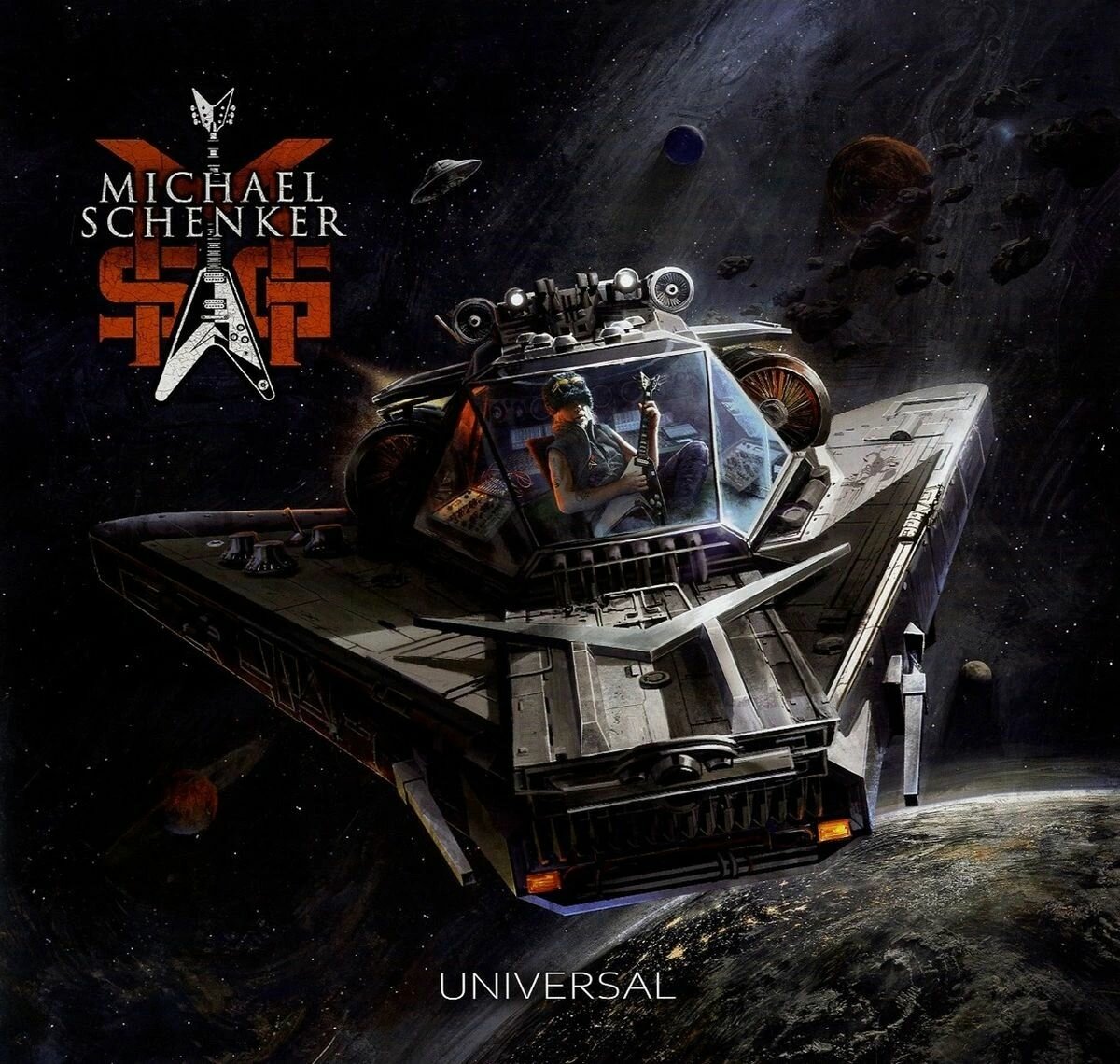 Виниловая пластинка Michael Schenker Group - Universal (LP, Золотой винил) 2022