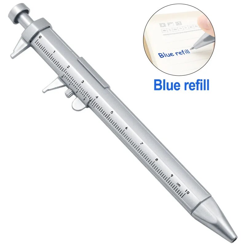 Штангенциркуль-ручка Silver-Blue, 0-80 мм