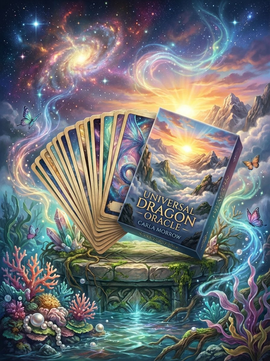 Карты Таро "Universal Dragon Oracle" Blue Angel / Оракул Вселенского Дракона 63769 Blue Angel