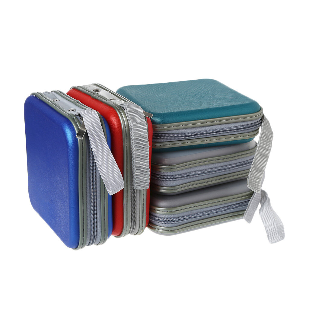 Альбомный Диск CD DVD VCD Диски Органайзер Для Хранения Дисков Держатель для Кейса Сумка Коробка 40 Рукав