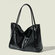 Сумка  Vintage soft tote bag, черный