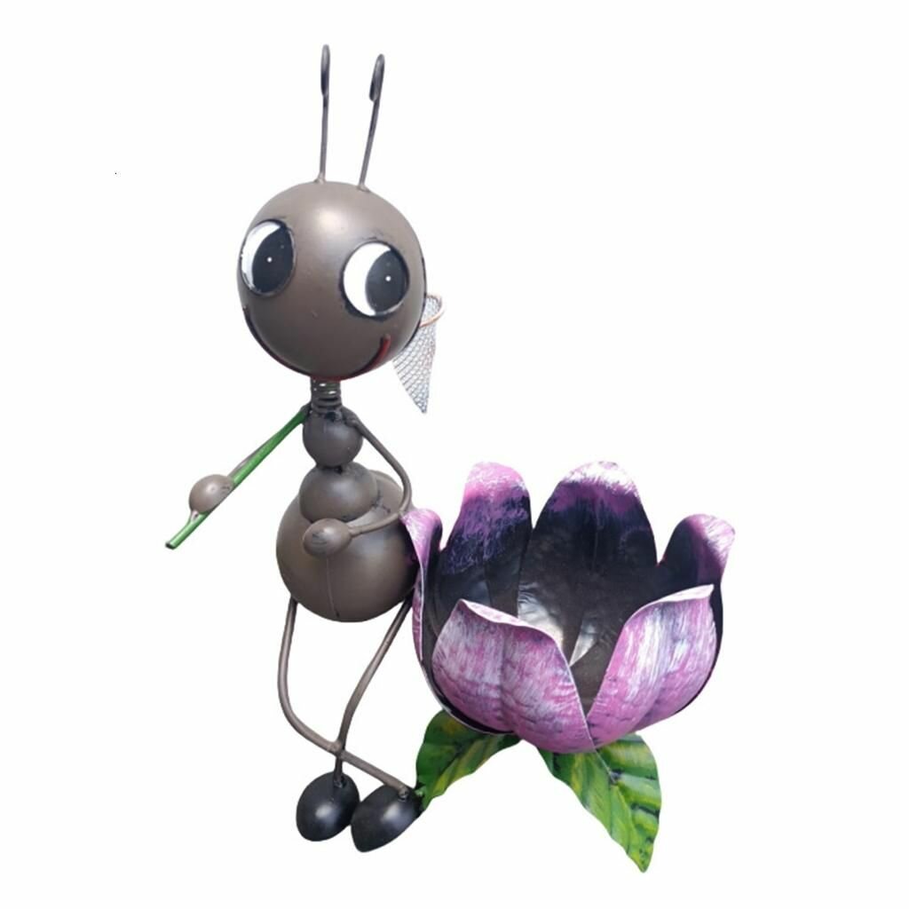 Садовые декоративные муравьи из металла