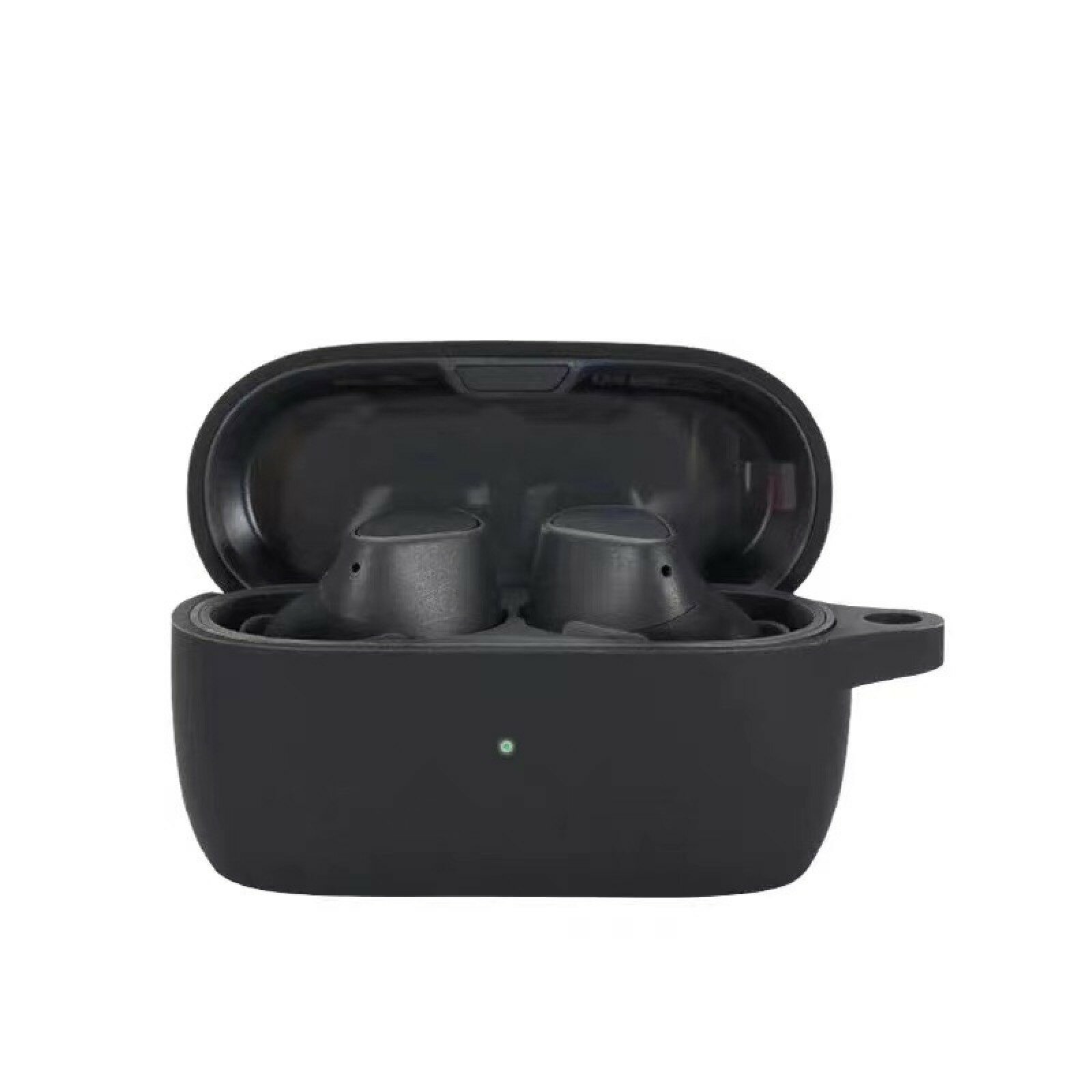 Чехол MyPads для Jabra ELITE 3 силиконовый защитный противоударный черный