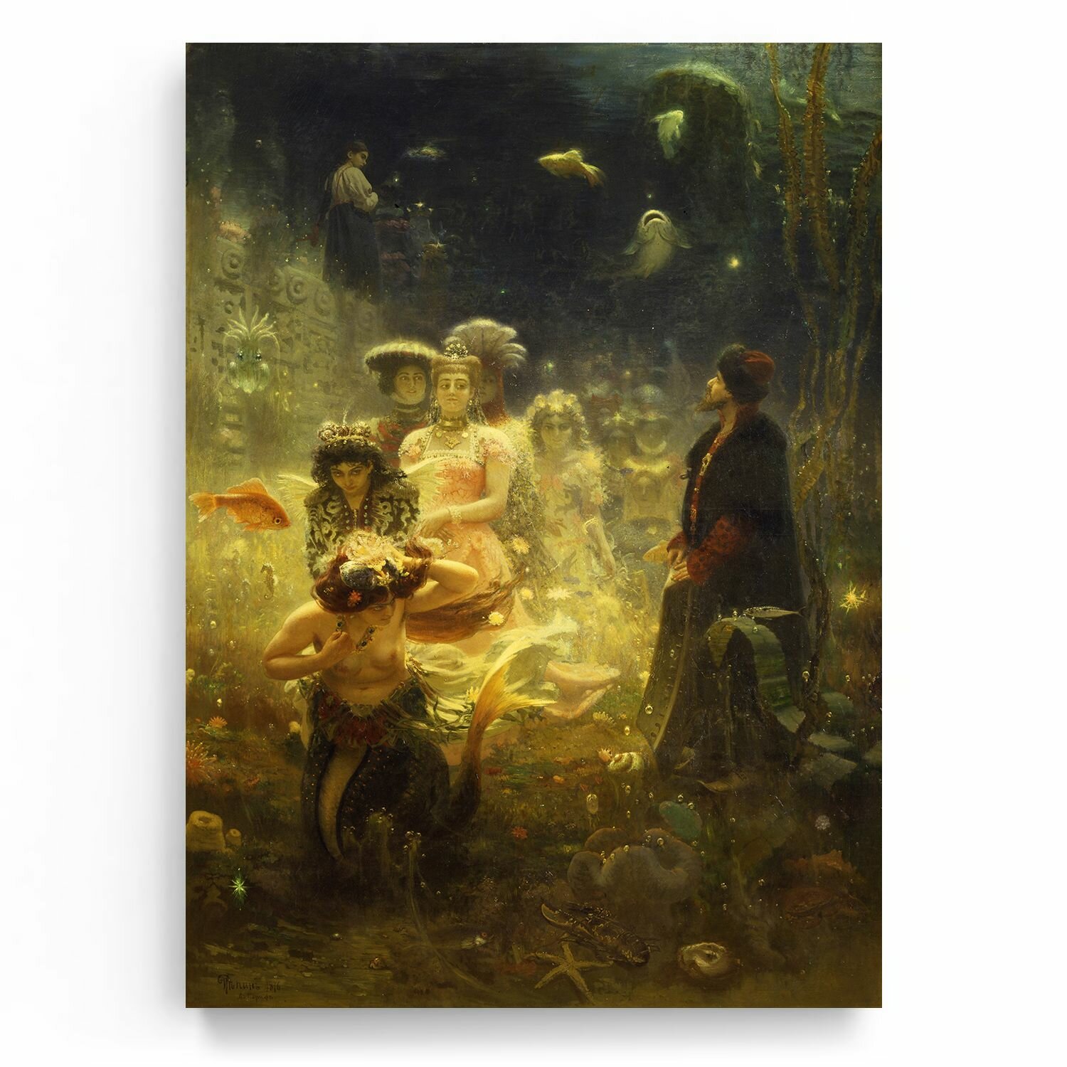 Картина / репродукция, Илья Репин "Садко", 60х80 см.