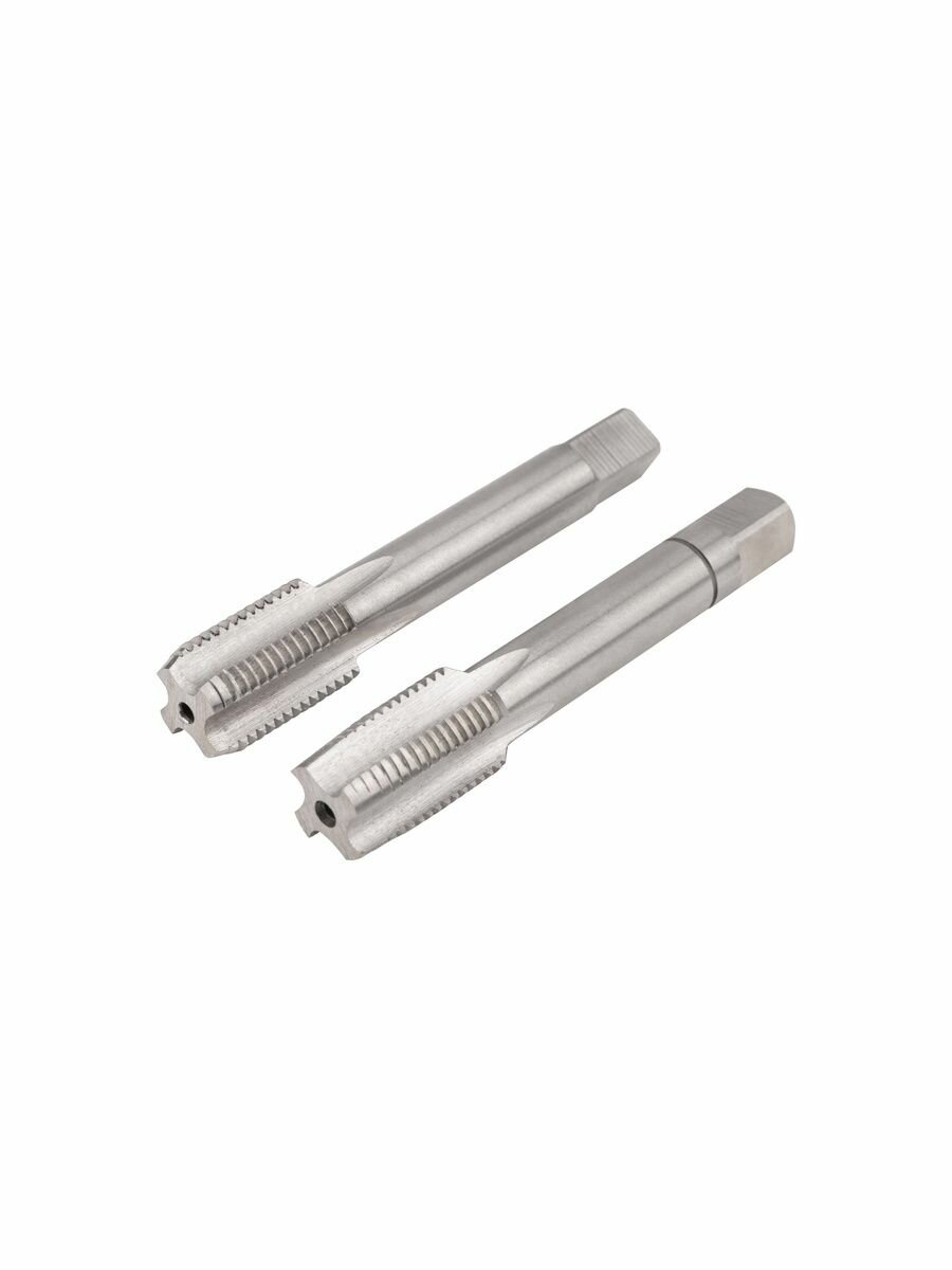 Набор метчиков NORGAU Industrial UNF 1/2, из HSS, по стали, чугуну и цветным металлам, 2 предмета.