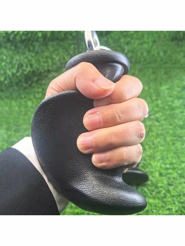 Ручки для тренажёра для спины Многофункциональные рукоятки для тяги, подтягиваний, жима, с карабином для фитнеса, тренировок на грудные и спинные мышцы