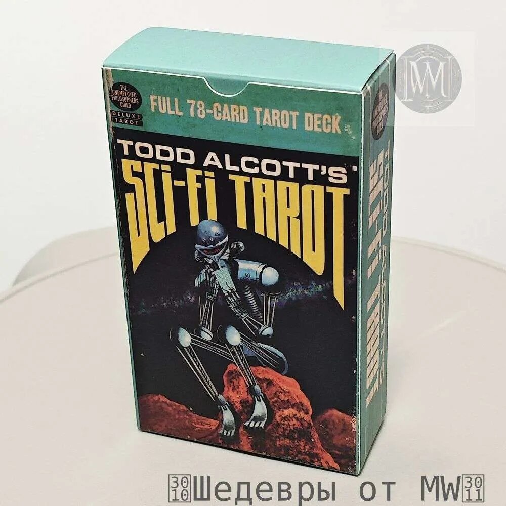 Карты Таро Todd Alcott's Sci-Fi Tarot Full 78-Card Tarot Deck Картон