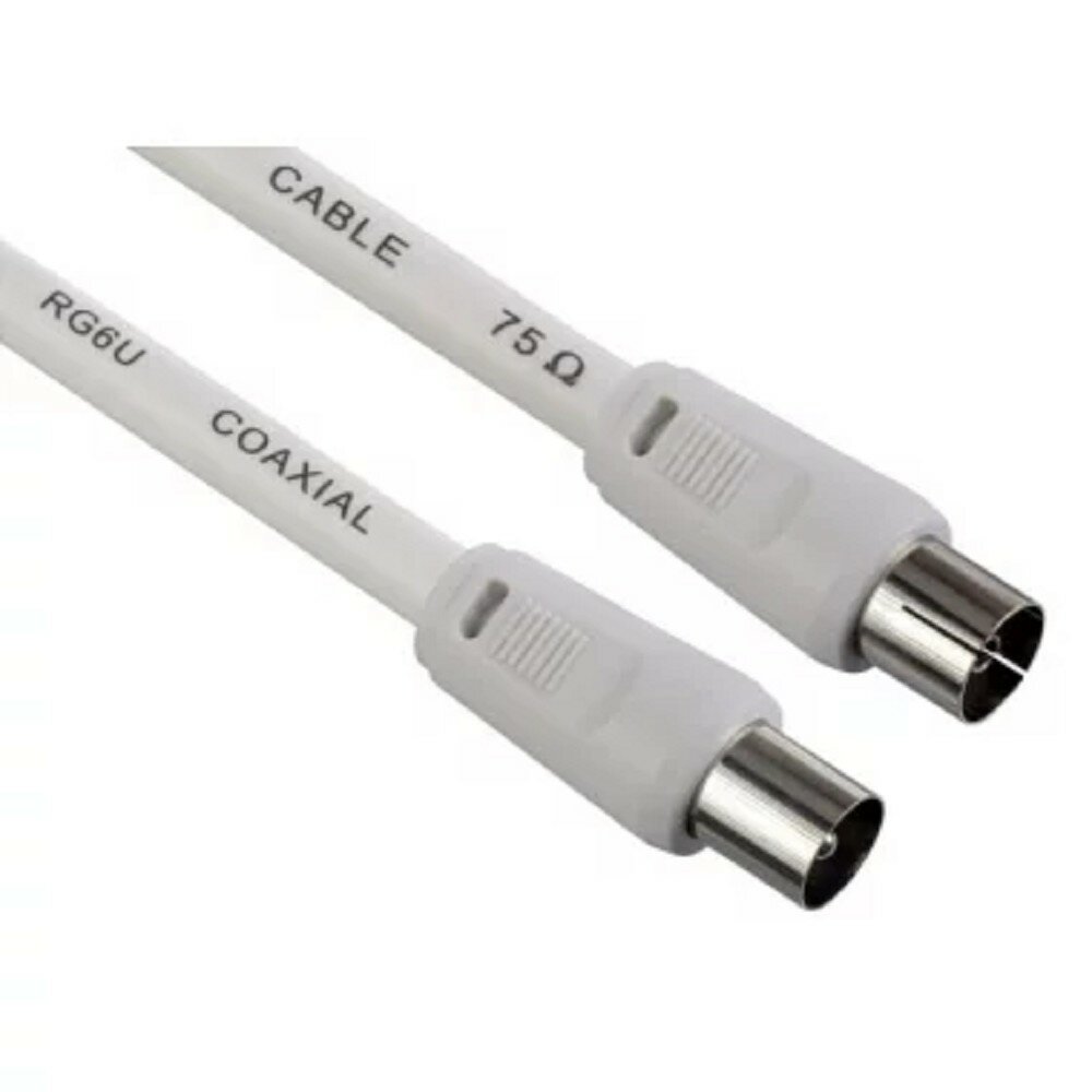 Perfeo кабели Кабель ТВ вилка - ТВ розетка, длина 2 м. T5002